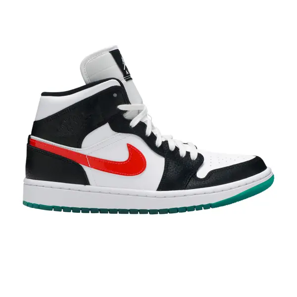 JORDAN 1 Mid 'alternate Swoosh' Sneakers - Black