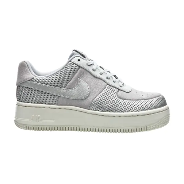 Nike Force 1 Upstep Premium Sneakers - Silver