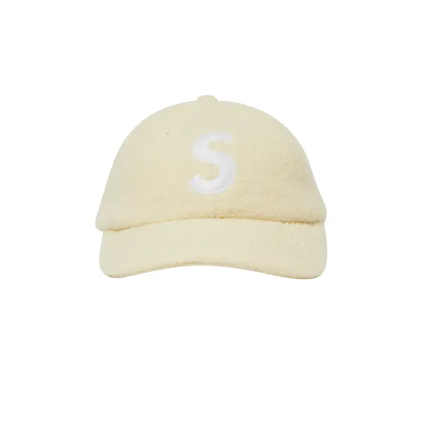 Supreme Boiled Wool 6-panel Cap - White