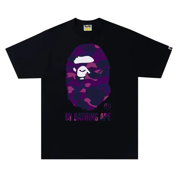 A BATHING APE Color Camo Tee