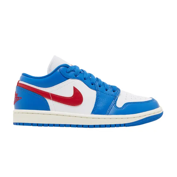 JORDAN 1 Low 'sport Gym Red' Sneakers - Blue