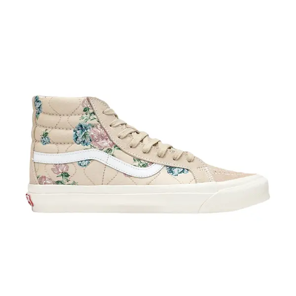 VANS Raised Wolves X Og Sk8-hi Lx 'mattress' High-top Sneakers - Cream