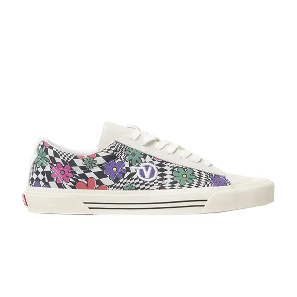 VANS Sid Floral Checkerboard Sneakers
