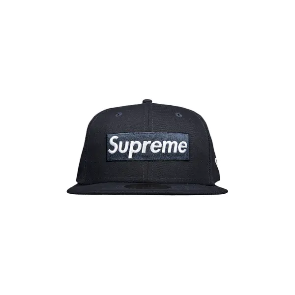Supreme X New York Yankees X New Era Box Logo Cap - Blue