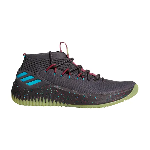 Adidas Dame 4 'glow In The Park' Sneakers - Black