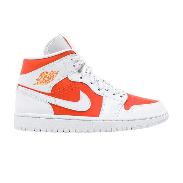 JORDAN 1 Mid Se Sneakers - Orange