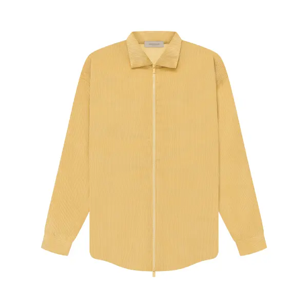 Fear Of God Corduroy Shirt Jacket 'light Tuscan - Yellow