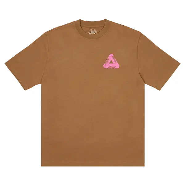 PALACE Tri-twister T-shirt 'mocha