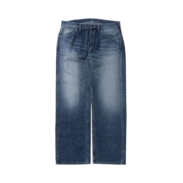 A BATHING APE Ape Head Relaxed Fit Denim Pants