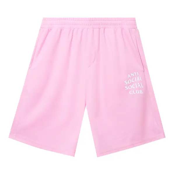 ANTI SOCIAL SOCIAL CLUB Never Made The Team Mesh Shorts - Pink