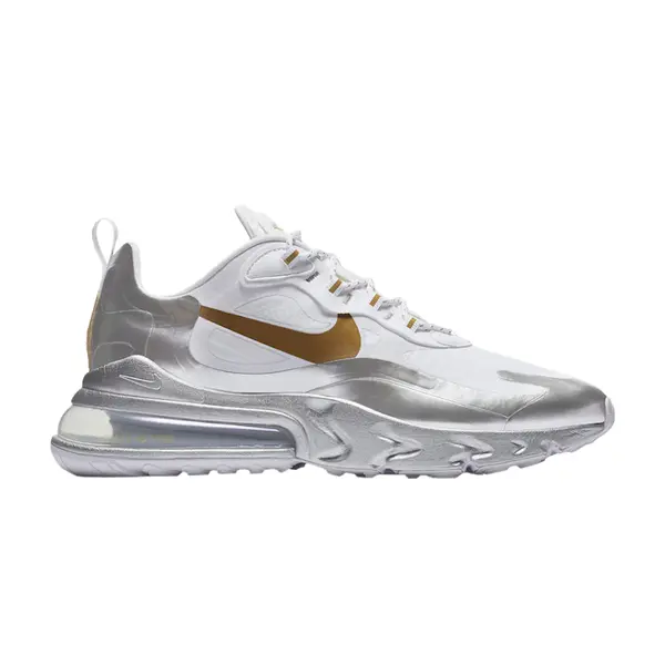Nike Air Max 270 React 'city Of Speed' Sneakers - White