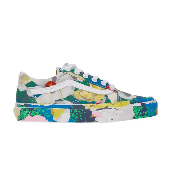 VANS Kenzo X Og Old Skool Lx Floral Sneakers - Yellow
