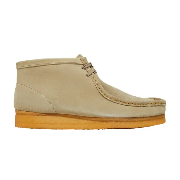 Clarks Wallabee Boot In Suede - Brown