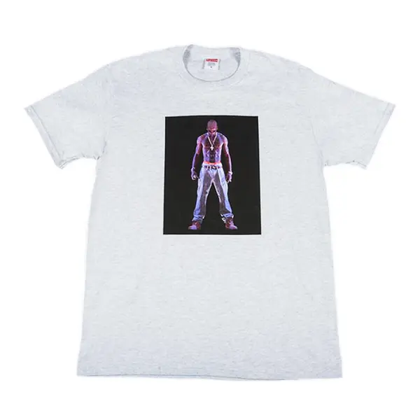 Supreme Tupac Hologram Tee 'ash - Grey