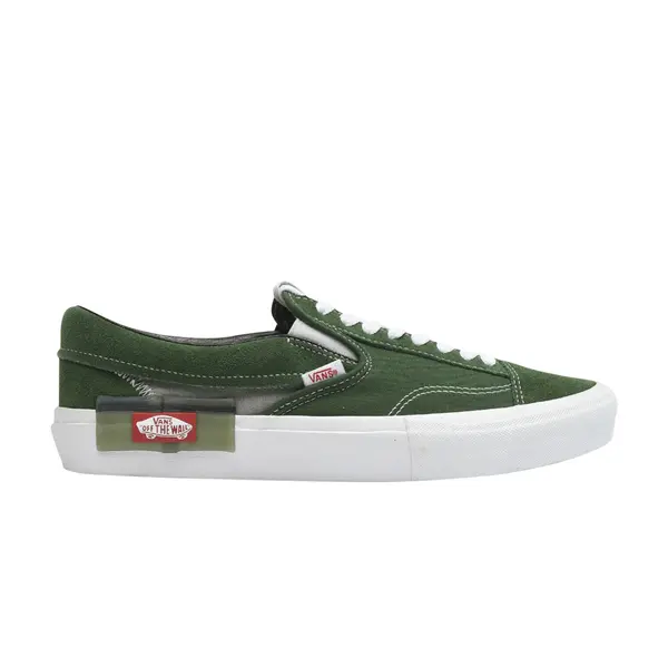 VANS Classic Slip-on Cap Sneakers - Green