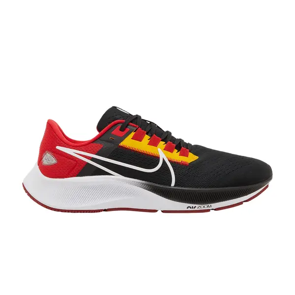 Nike Nfl X Air Zoom Pegasus 38 'kansas City Chiefs' Sneakers - Black