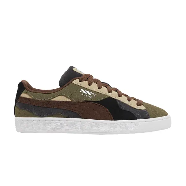 PUMA Suede Camowave Sneakers - Green