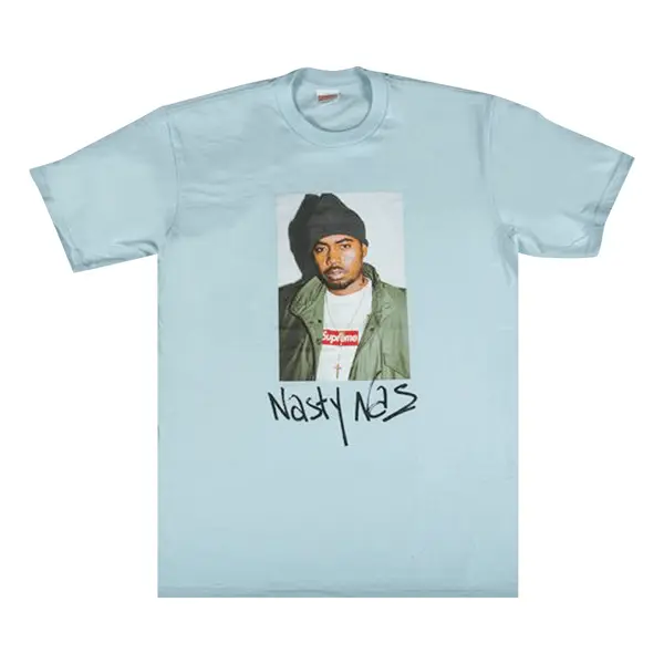 Supreme Nas Tee 'light - Blue