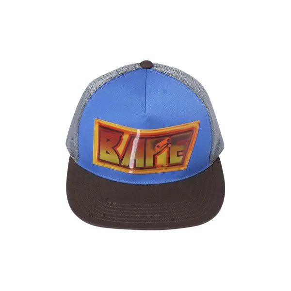 BAPE Lenticular Emblem Mesh Cap - Blue