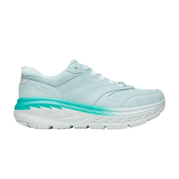 HOKA Bondi L Suede Sneakers