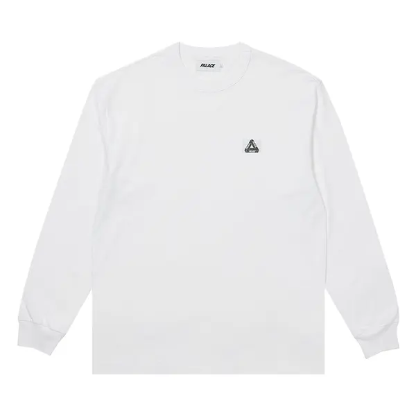 PALACE Square Patch Long-sleeve Shirt - White