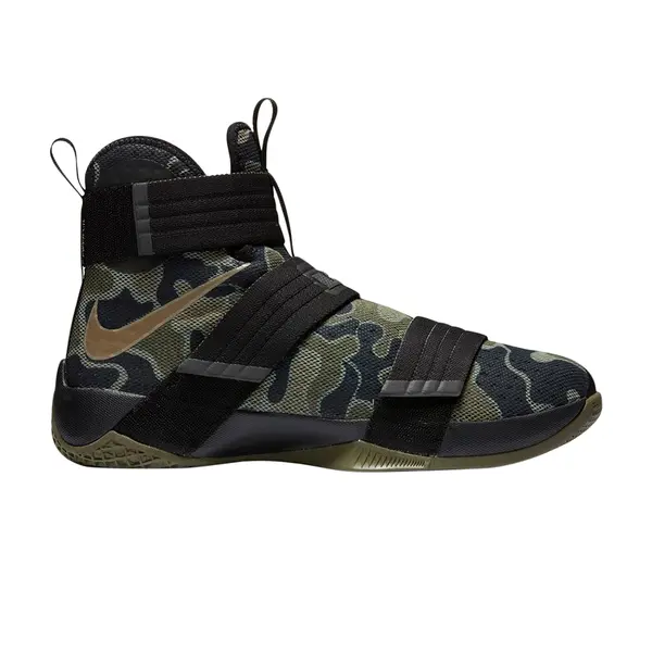 Nike Zoom Lebron Soldier High-top Sneakers - Black