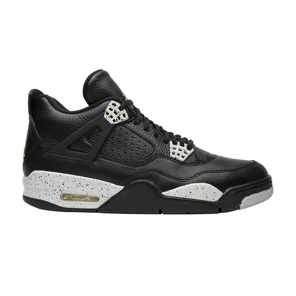 JORDAN 4 Retro Ls - Black