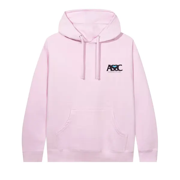 ANTI SOCIAL SOCIAL CLUB Negative Space Hoodie - Pink