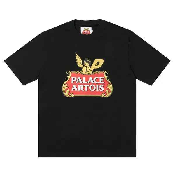 PALACE X Stella Artois Cartouche T-shirt - Black