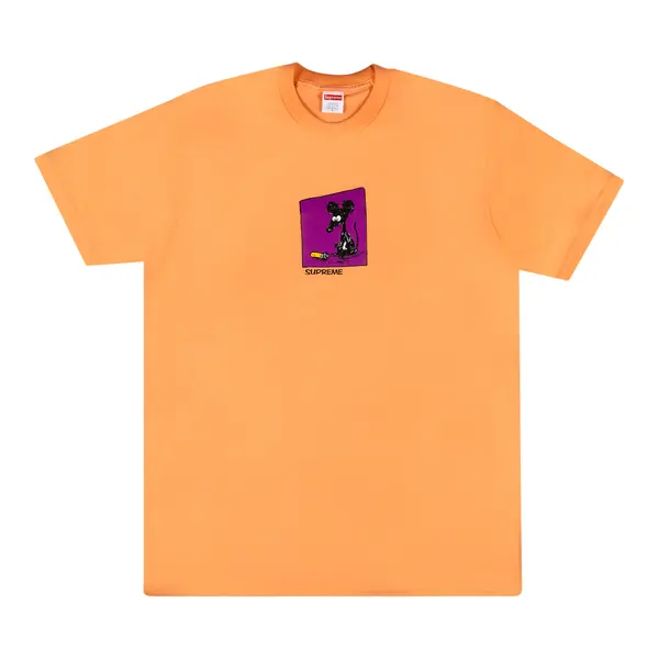 Supreme Mouse Tee 'peach - Orange