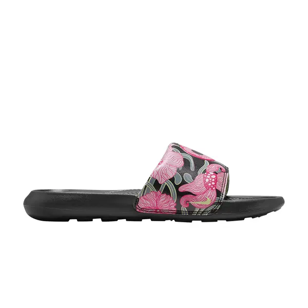 Nike Naomi Osaka X Victori One Slide Japanese Cherry Blossoms - Black