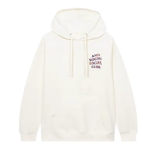 ANTI SOCIAL SOCIAL CLUB Layer Lock Hoodie - Cream