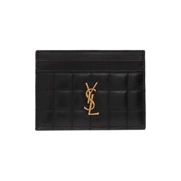 Saint Laurent Credit Card Holder - Black