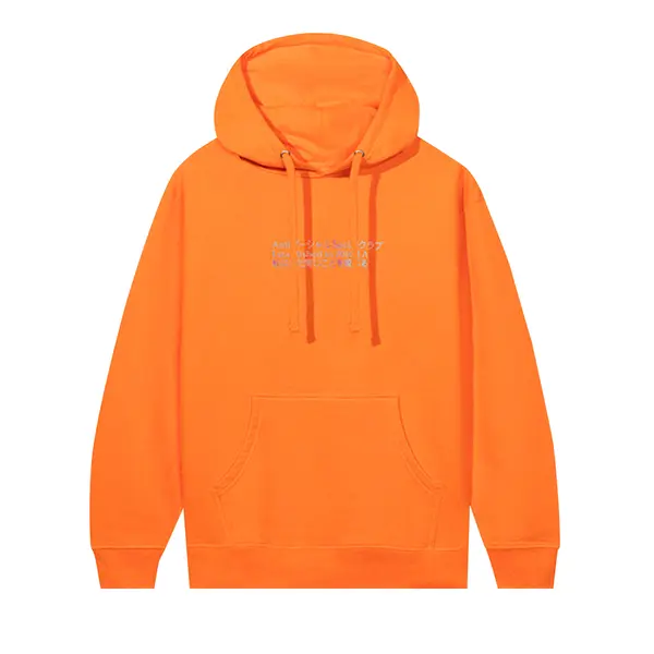 ANTI SOCIAL SOCIAL CLUB Temporary Memory Hoodie - Orange