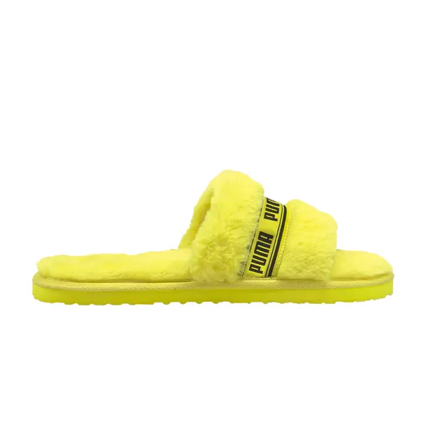 PUMA Fluff Slide - Yellow