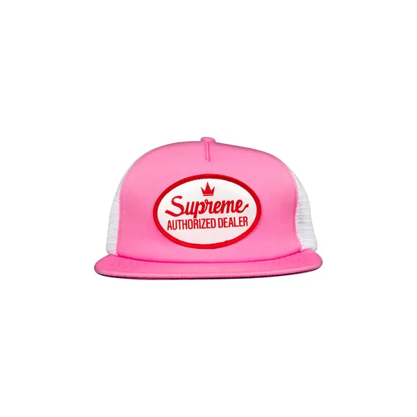 Supreme Authorized Mesh Back 5-panel Cap - Pink