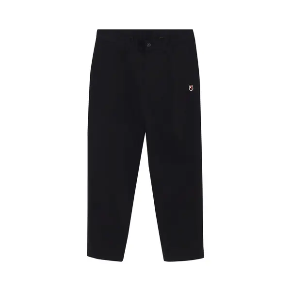 A BATHING APE One Point Relaxed Fit Chino Pants - Black