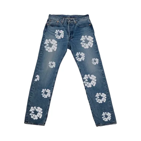 LEVI'S X Denim Tears The Cotton Wreath Jean - Blue
