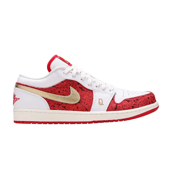 JORDAN 1 Low Se Spades - White