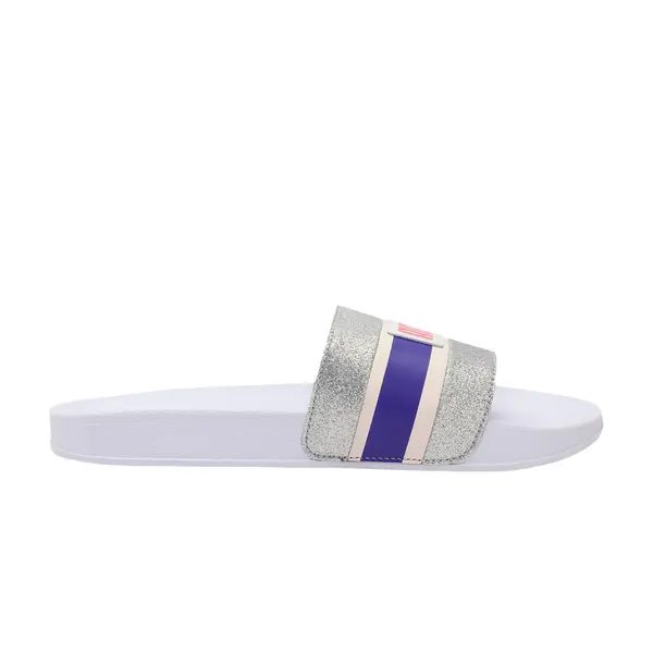 PUMA Leadcat Ftr Glittered Slides - White