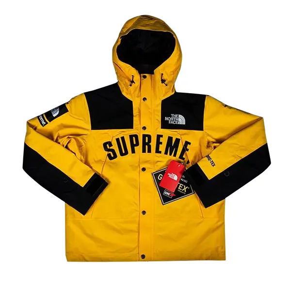 Supreme X The North Face Arc Logo Mountain Parka - Yellow