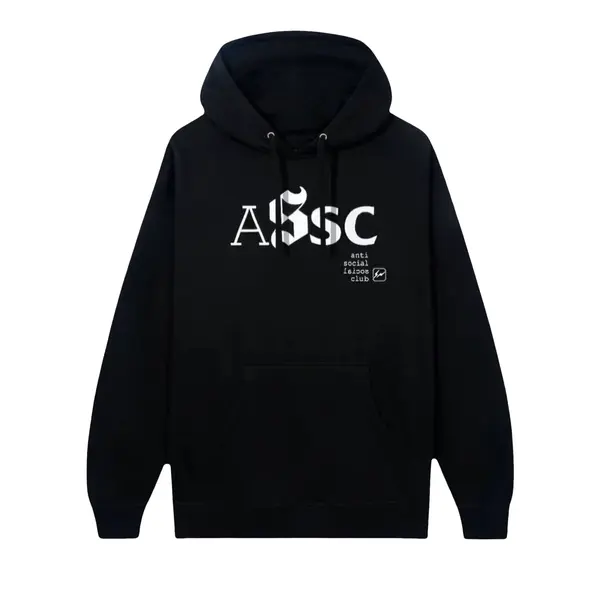 ANTI SOCIAL SOCIAL CLUB Type A Hoodie - Black