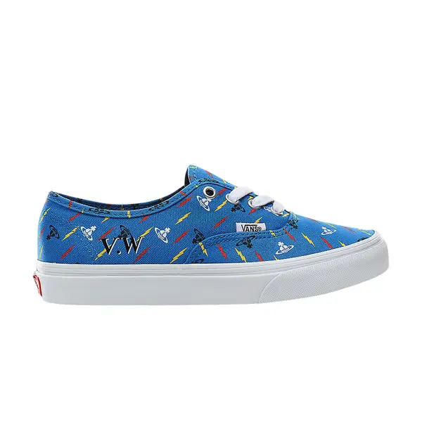 VANS Vivienne Westwood X Authentic Thunderbolt Orbs Sneakers - Blue