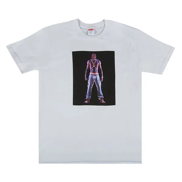 Supreme Tupac Hologram Tee - White