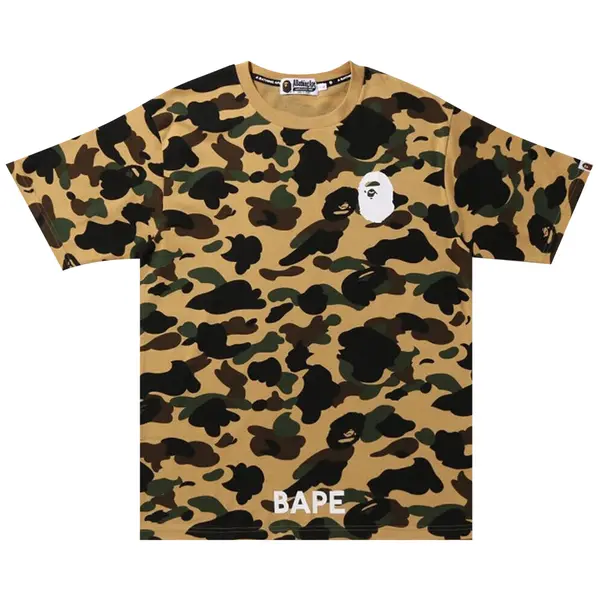 A BATHING APE 1st Camo T-shirt - Yellow
