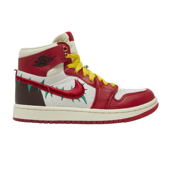 JORDAN 1 High Zoom Comfort 2 'a Rose From Harlem' Sneakers - Red