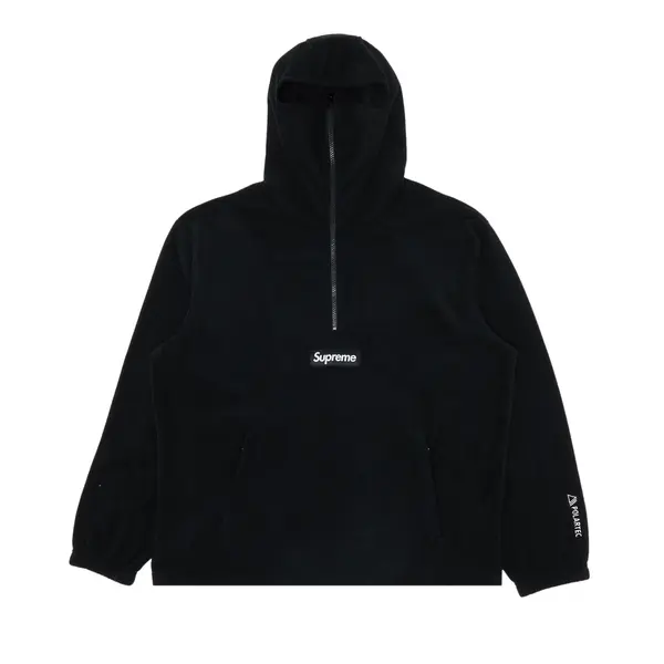 Supreme X Polartec Facemask Half Zip Pullover - Black