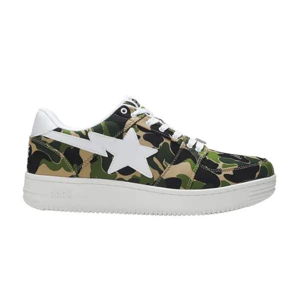 A BATHING APE Bapesta Low 'abc Camo' Sneakers - Green