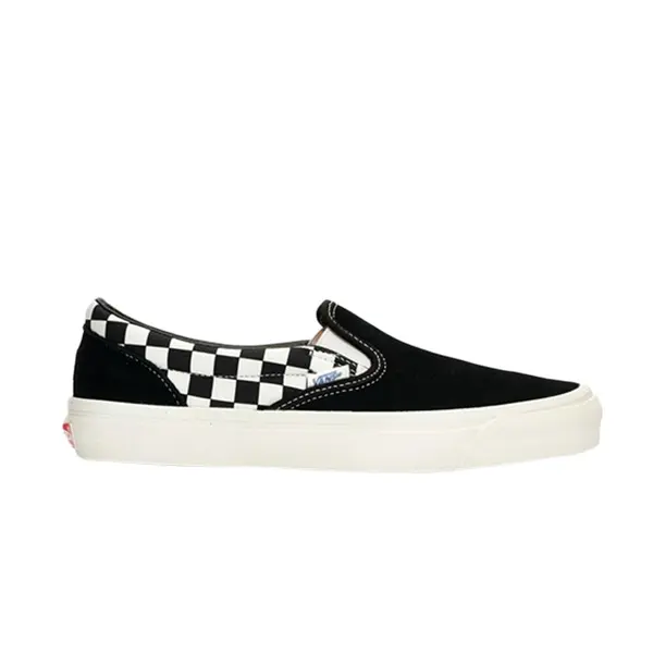 VANS X Modernica Og Classic Slip-on Lx Checkerboard Sneakers - Black