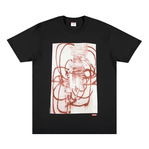 Supreme X Christopher Wool 2001 Tee - Black